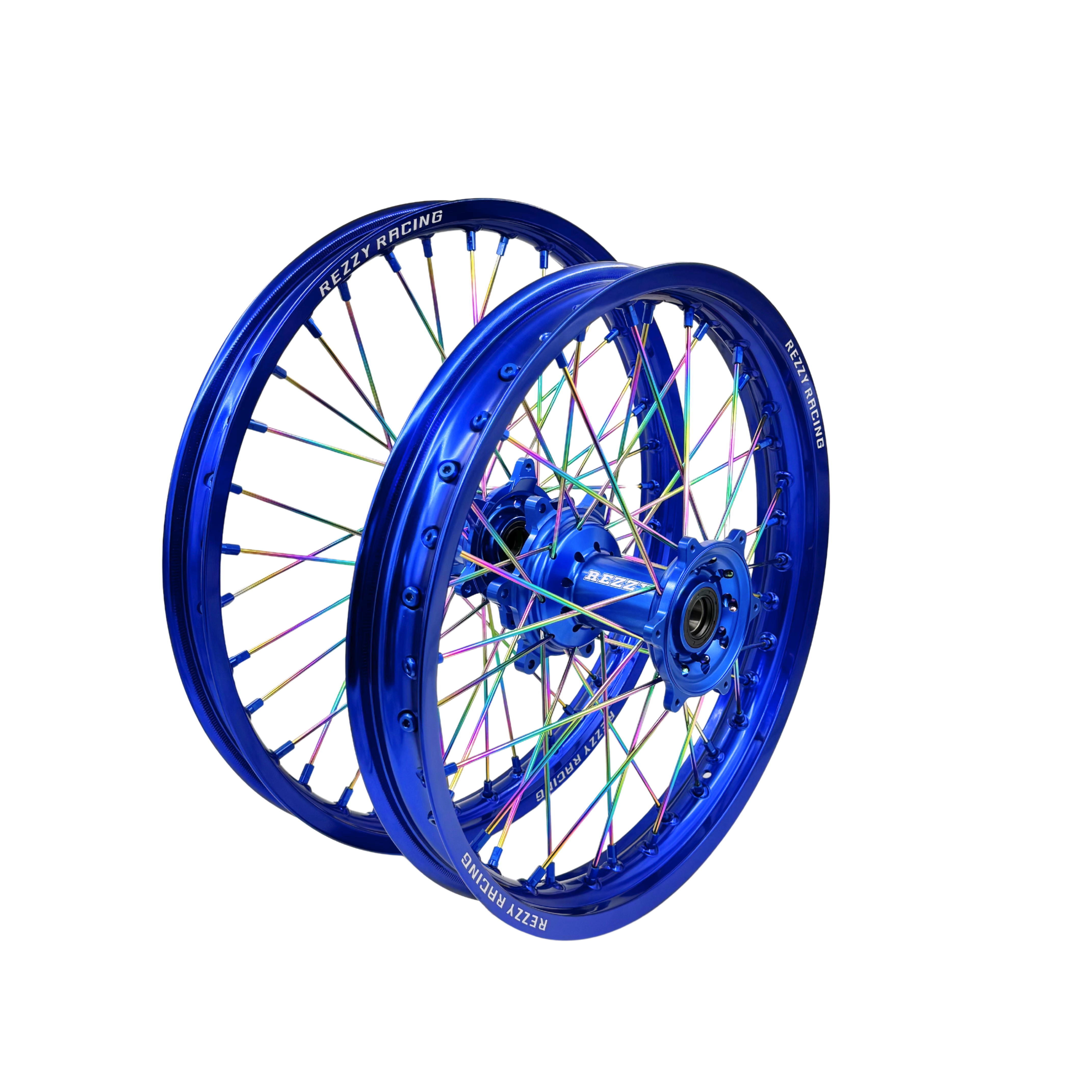 Rezzy Racing Yamaha Oil Slick Wheel Set